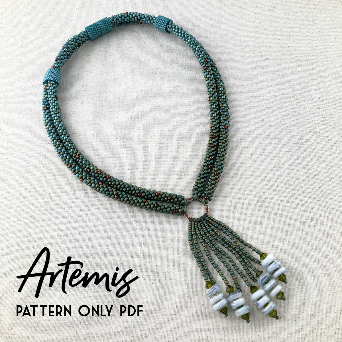 Artemis Kumihimo Necklace Instructions (PDF) – Design & Adorn
