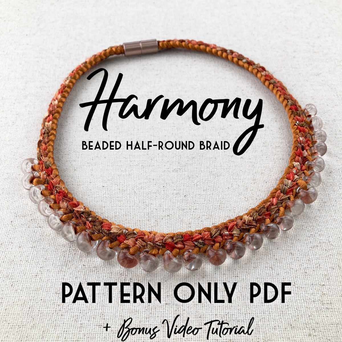 Harmony Kumihimo Necklace Instructions (PDF) – Design & Adorn