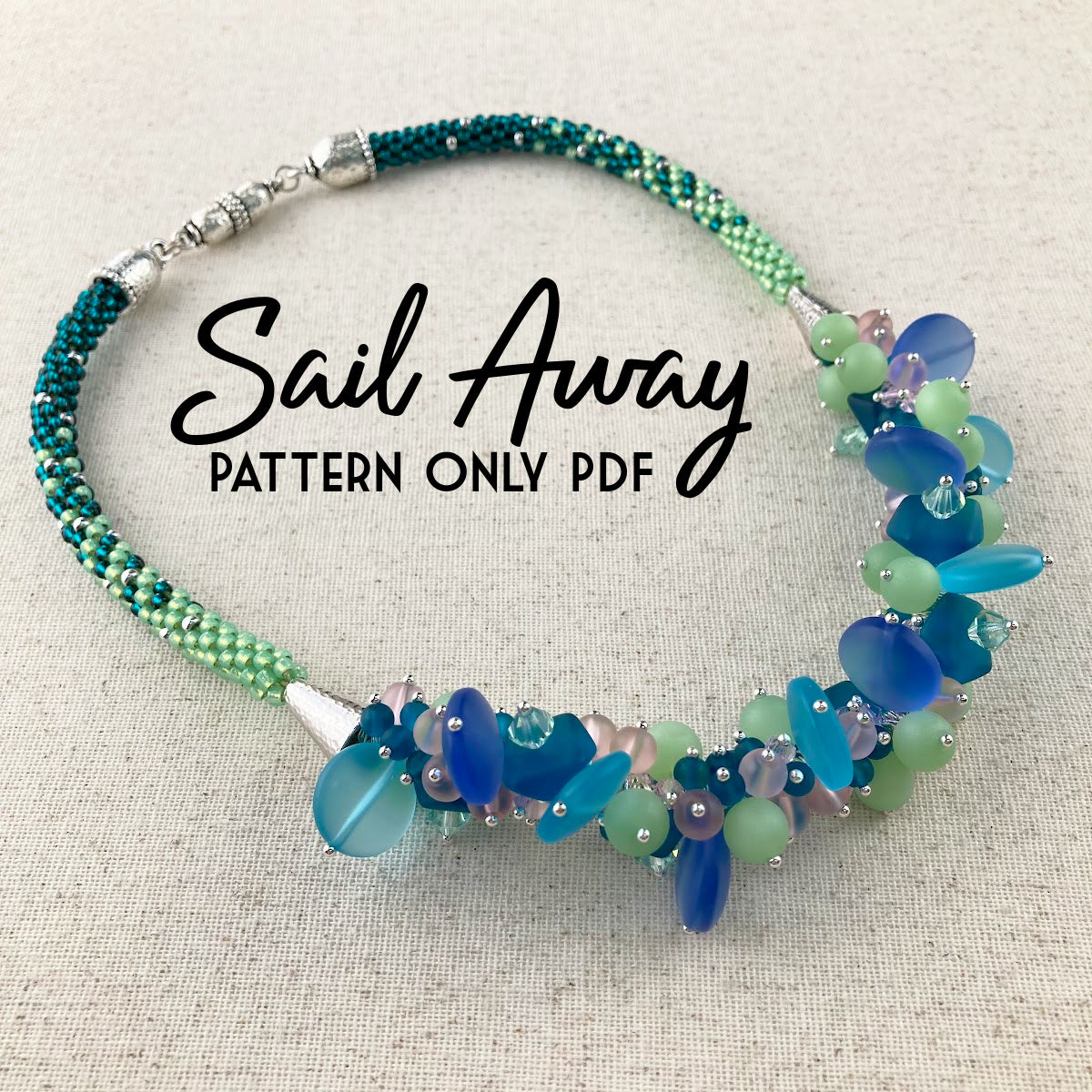 Sail Away Kumihimo Necklace Instructions (PDF) – Design & Adorn